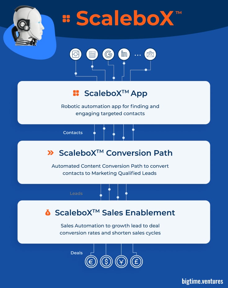 Why Consider ScaleboX To Scale Up B2B Sales? One Solution To 100 Scale-Up Problems.